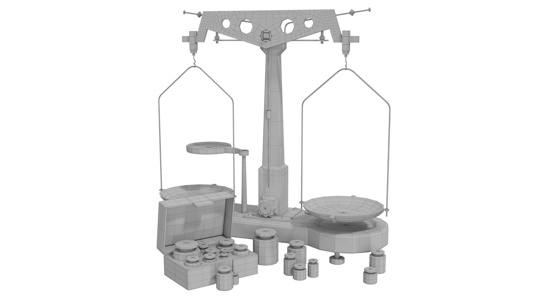 Mechanical Laboratory Balance Pro 3D model - TurboSquid 1756256