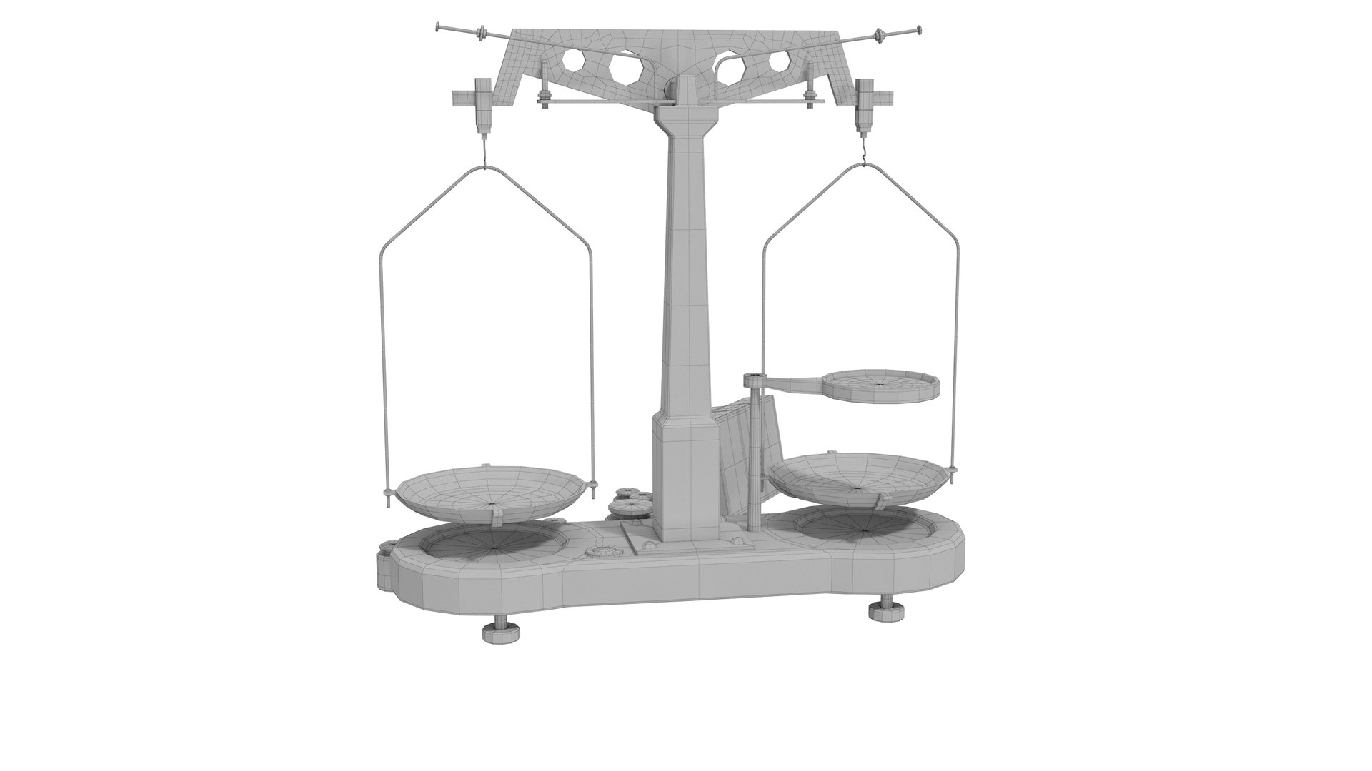 Mechanical Laboratory Balance Pro 3D model - TurboSquid 1756256