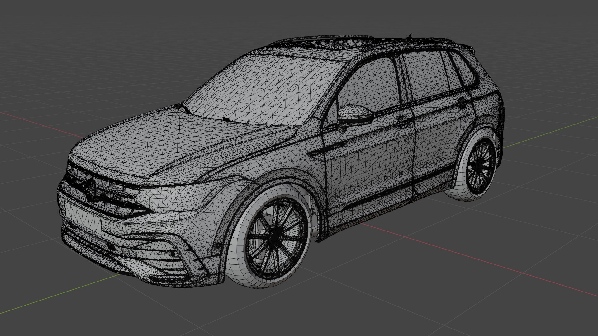Volkswagen Tiguan 3D Model - TurboSquid 2273142