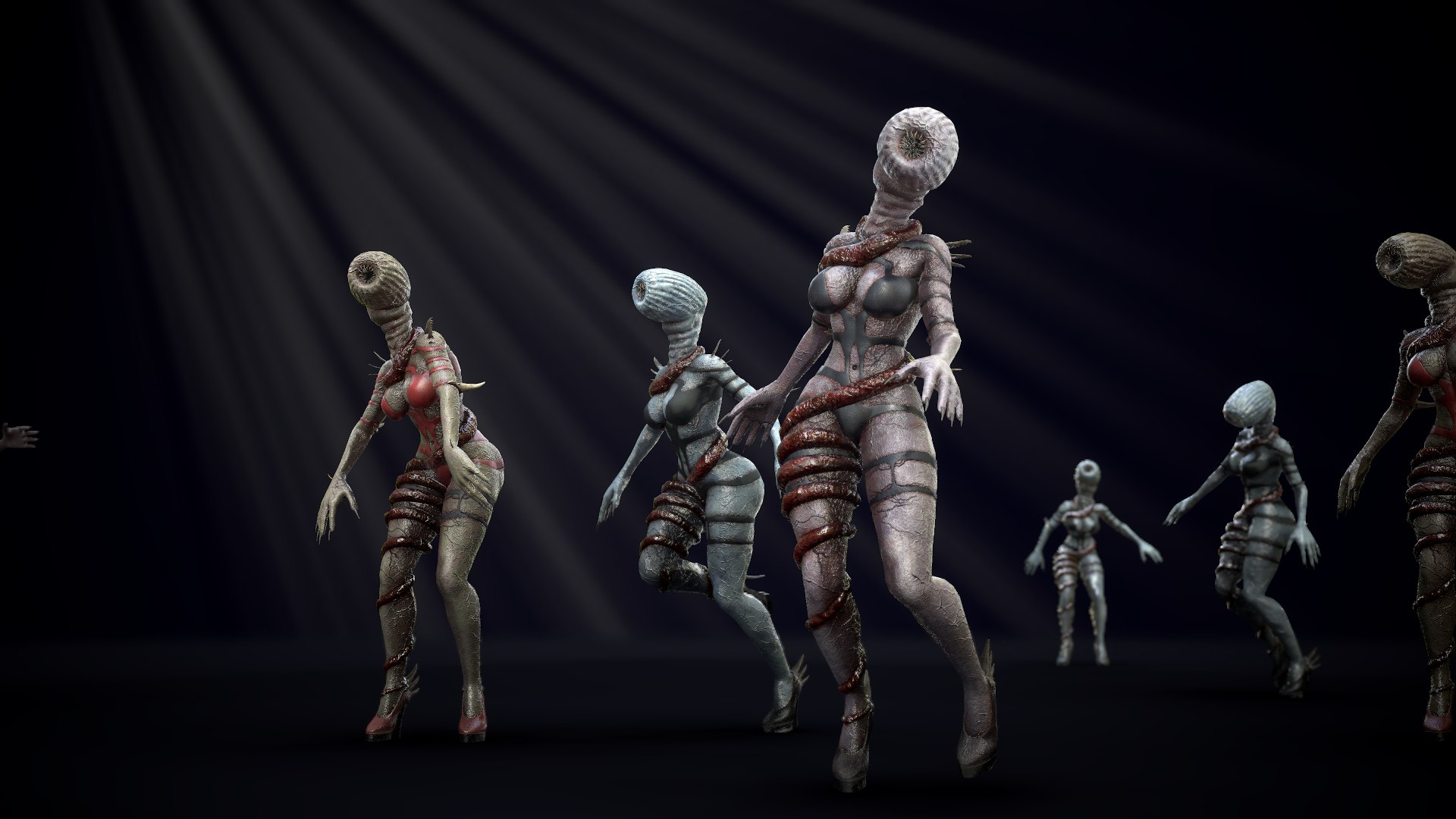 3D Female Leech - TurboSquid 1853686