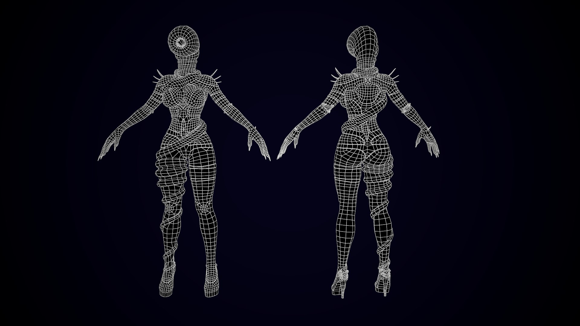 3D Female Leech - TurboSquid 1853686
