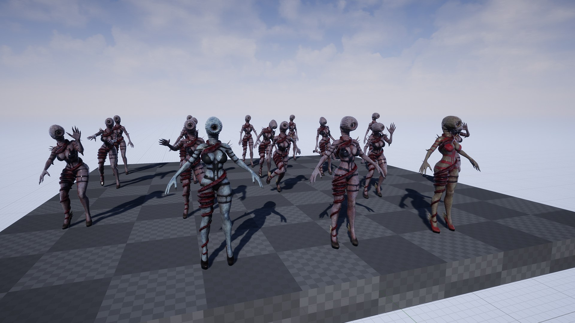 3D Female Leech - TurboSquid 1853686