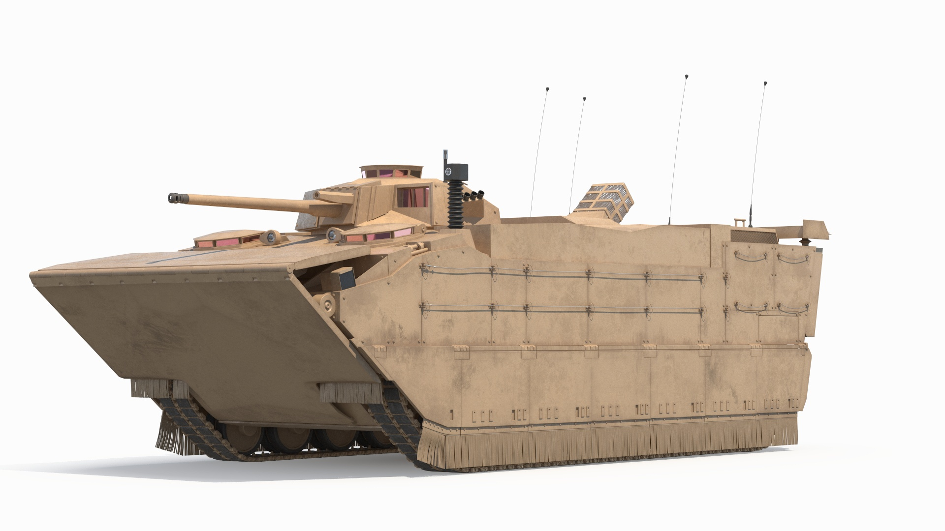 US Marine Expeditionary Fighting Vehicle Rigged Model - TurboSquid 2459128