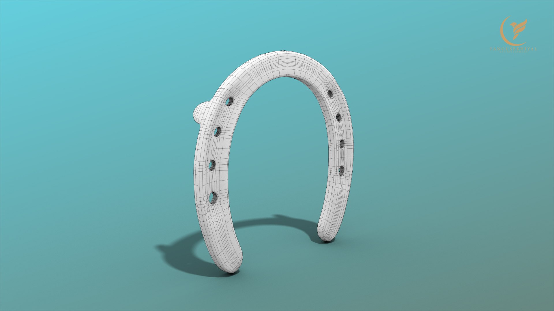 3D Low-poly Horseshoe Model - TurboSquid 1634052