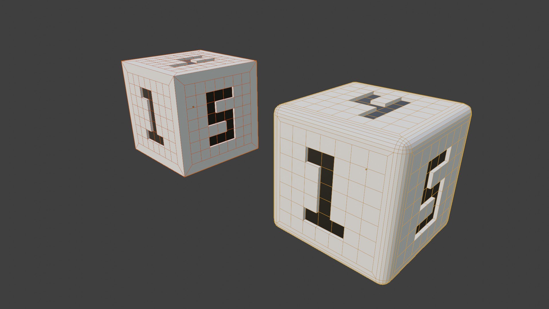The Number Dices 3D Model - TurboSquid 1913175