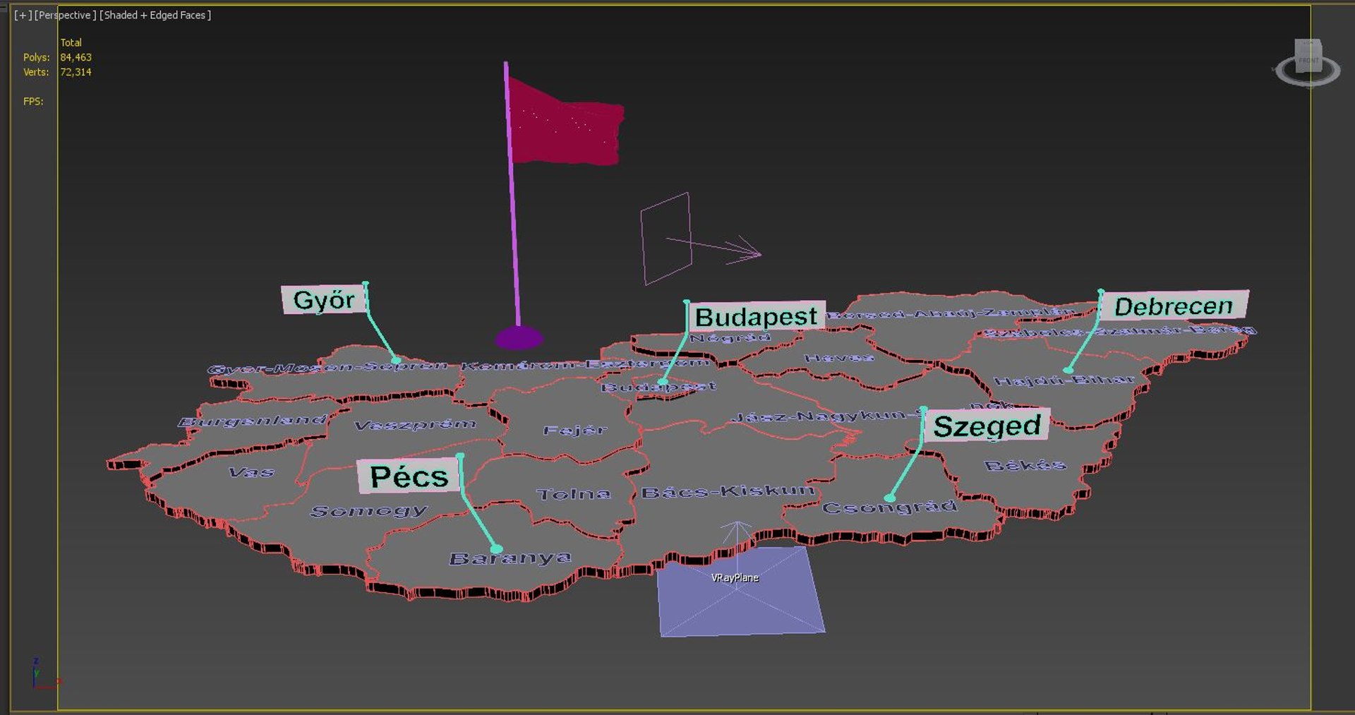 Animation Elections 3D Model - TurboSquid 1237090