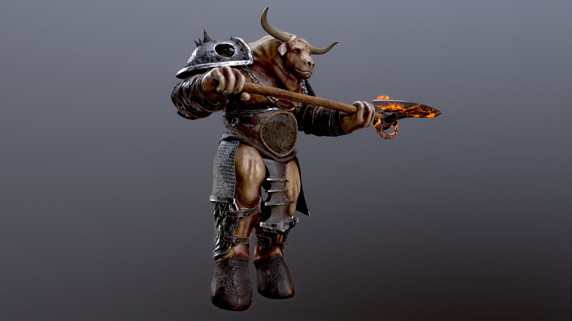 3D Bull Model - TurboSquid 1883717