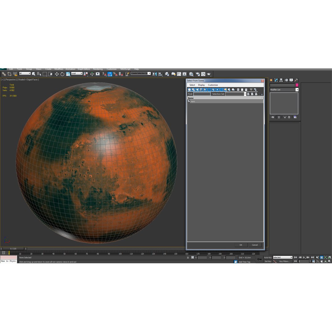 3d Mars Planet