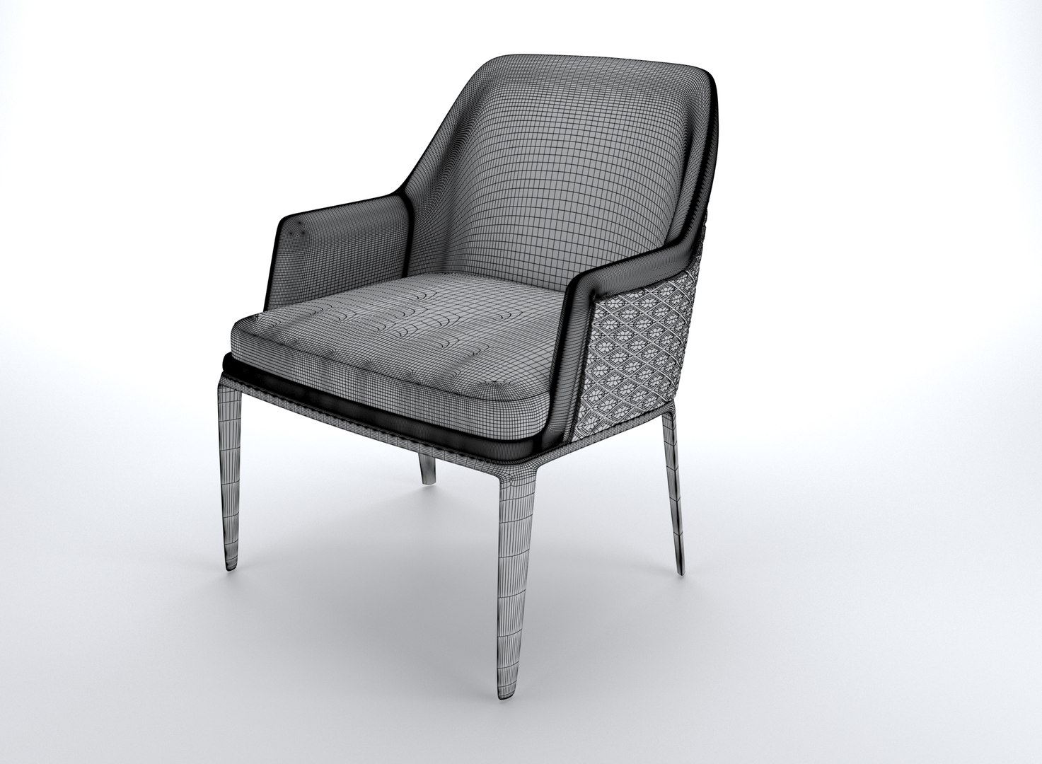 Bentley Chair 3D Model - TurboSquid 1586175