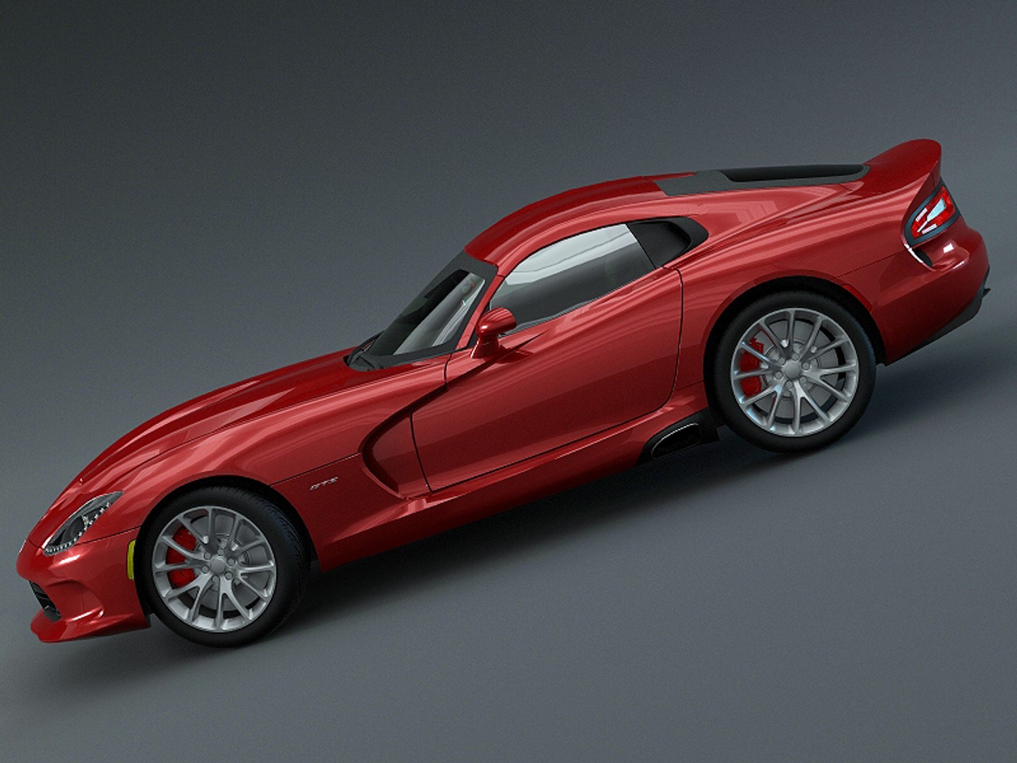Dodge Viper Gts 2013 3ds