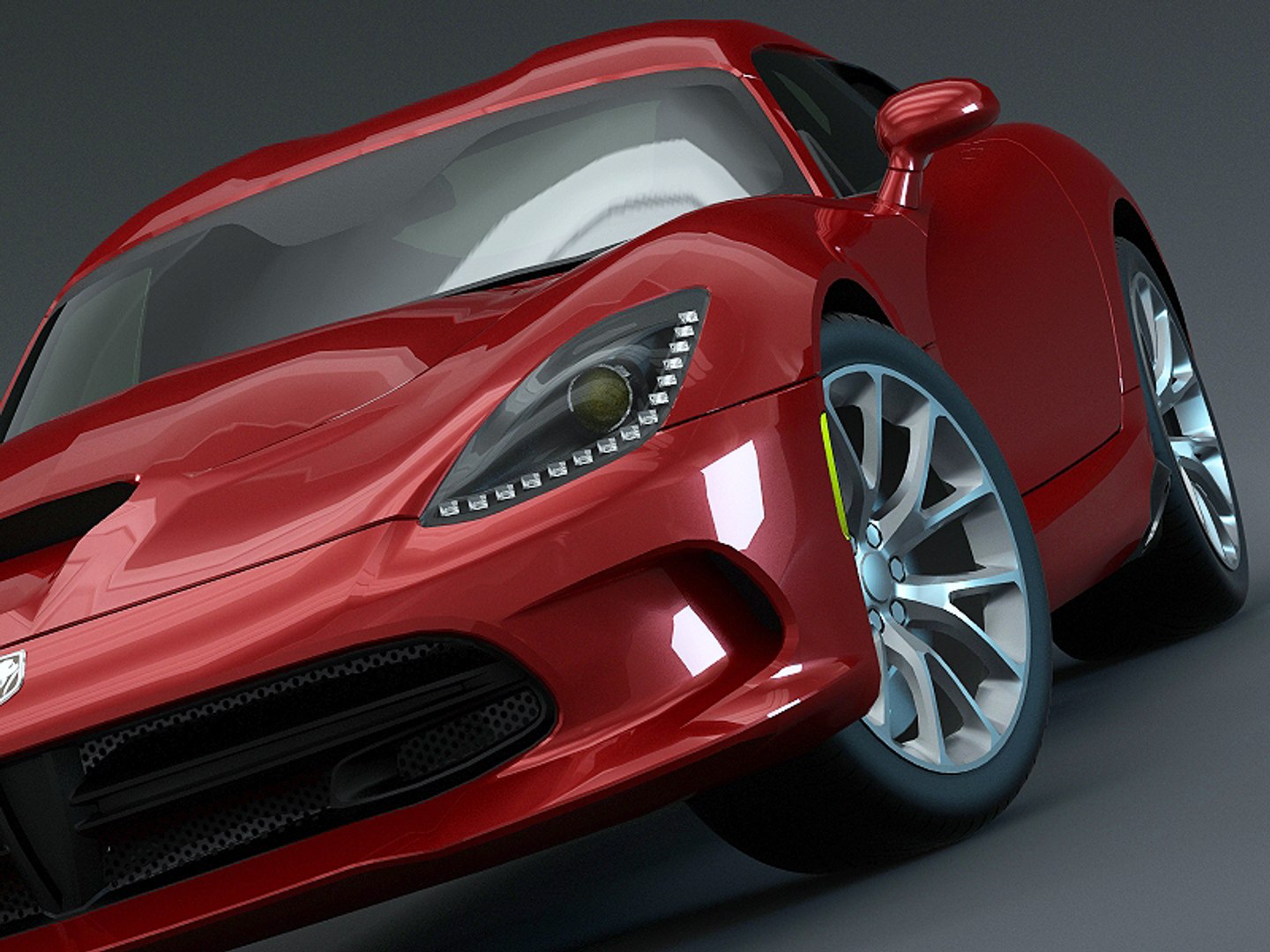 Dodge Viper Gts 2013 3ds