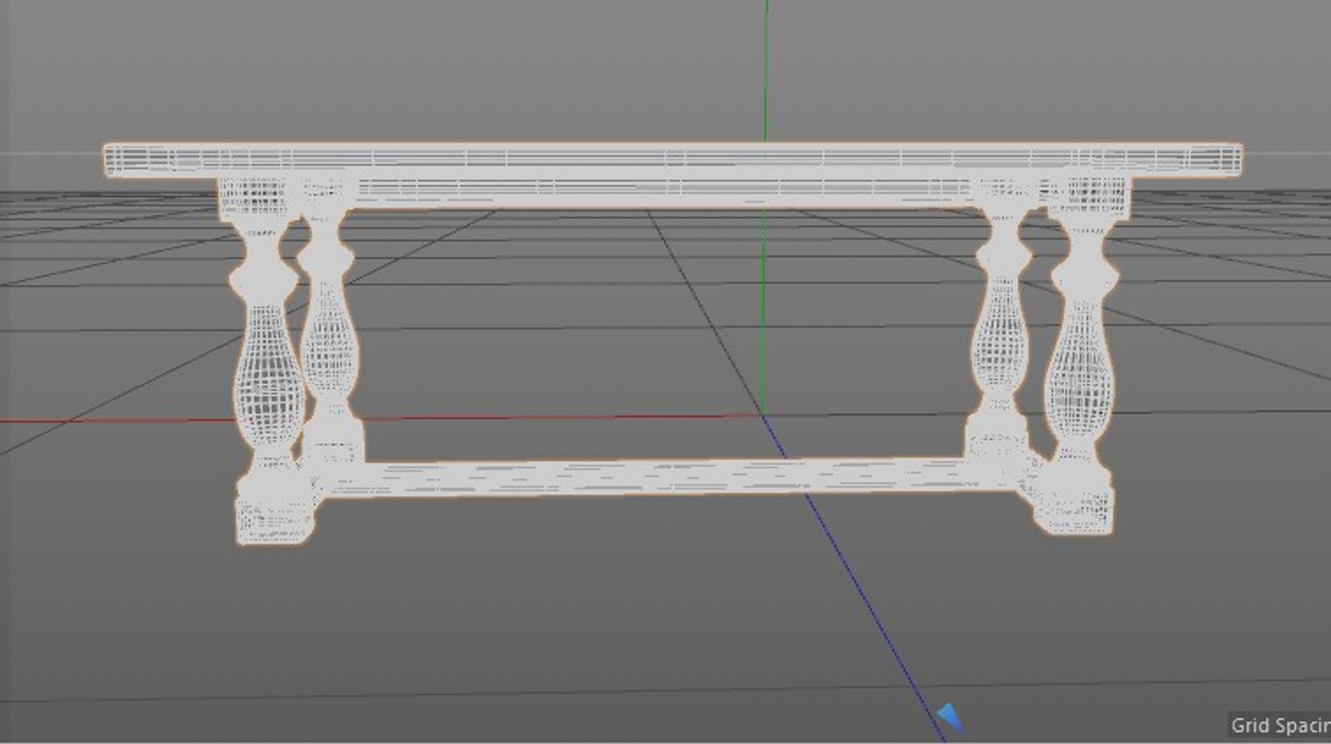 Classic Coffee Table 3D Model - TurboSquid 1377517