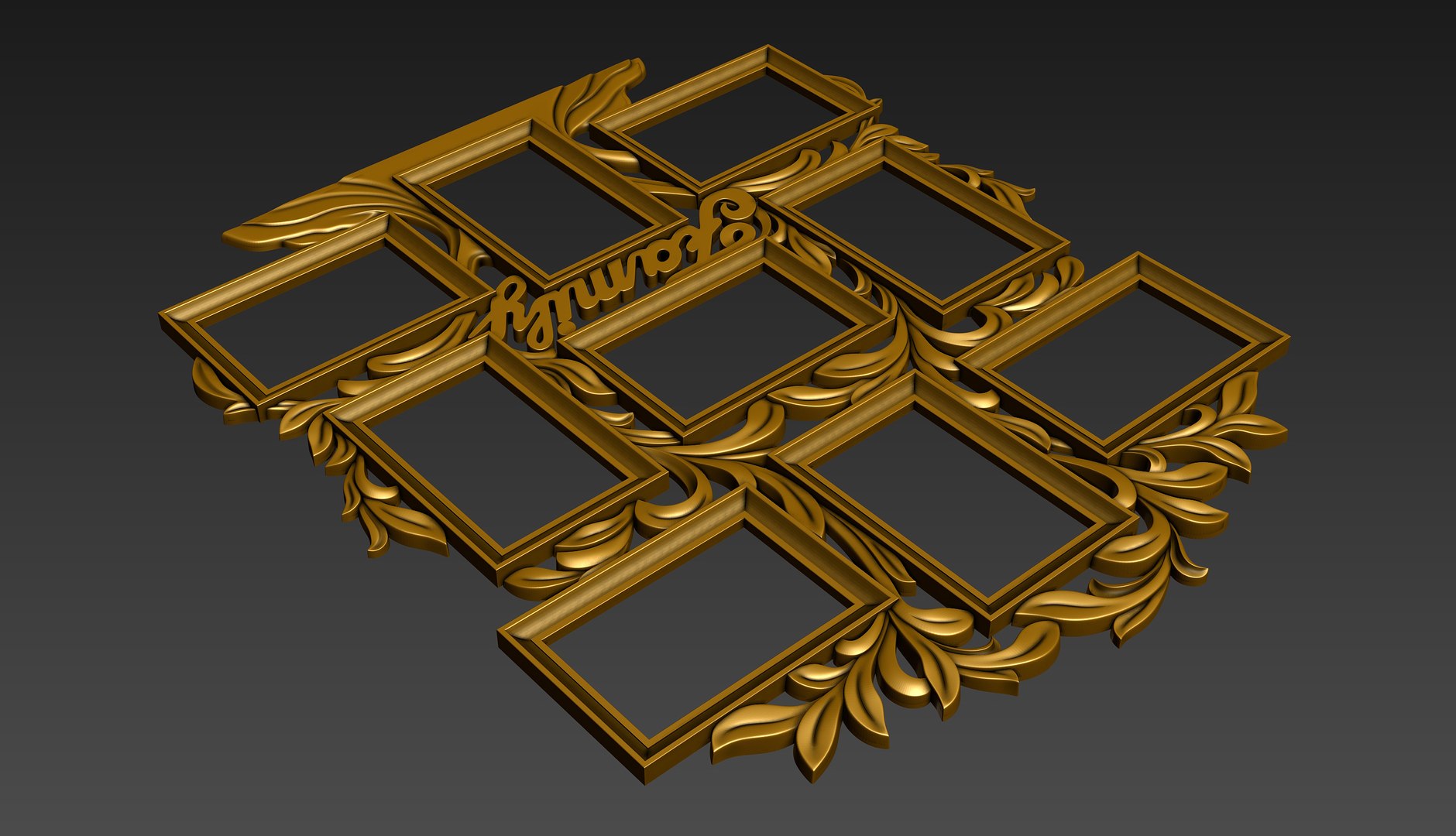 Frame cnc 3D model - TurboSquid 1711958