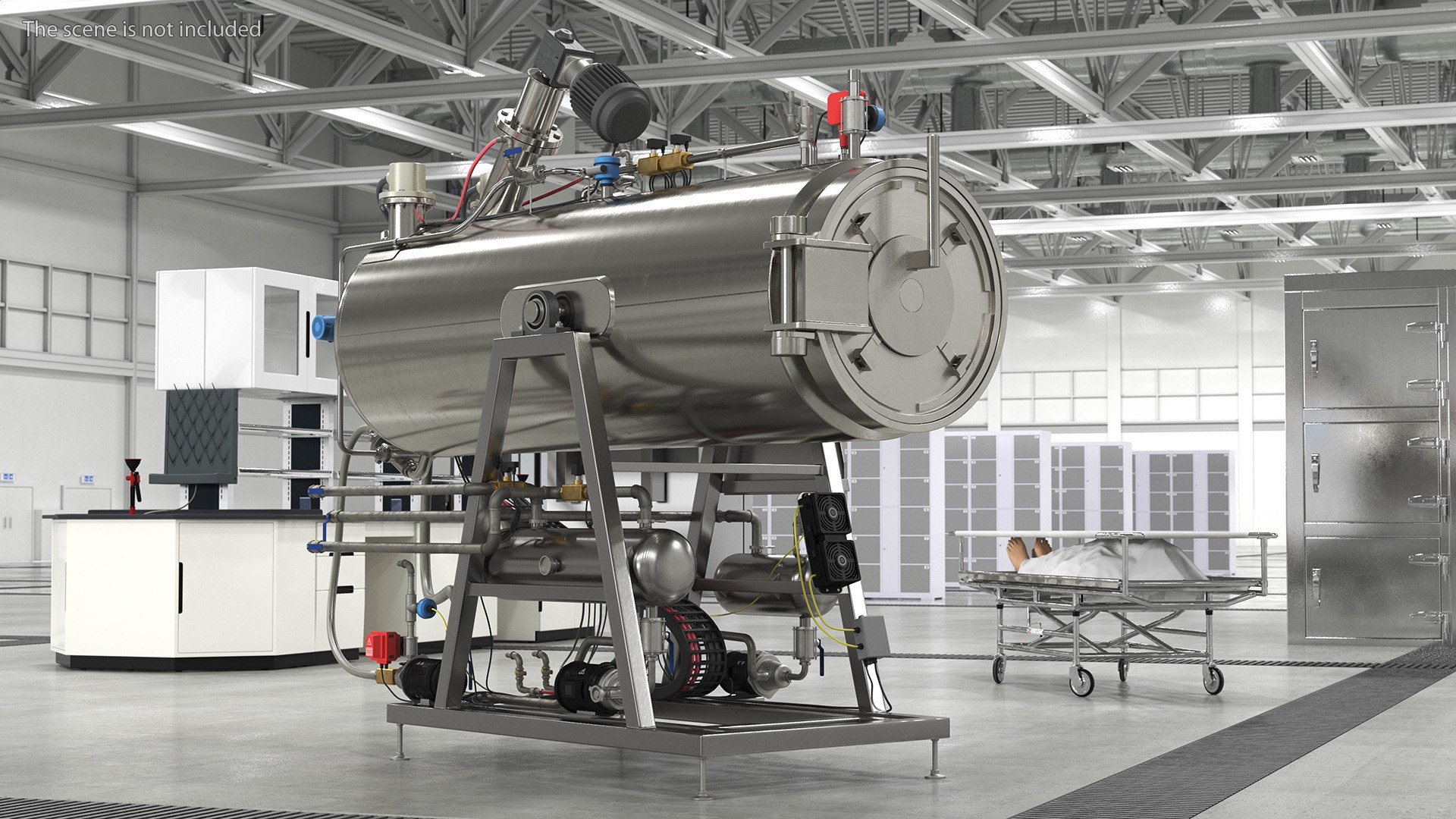 Alkaline Hydrolysis Machine Model - TurboSquid 2155586