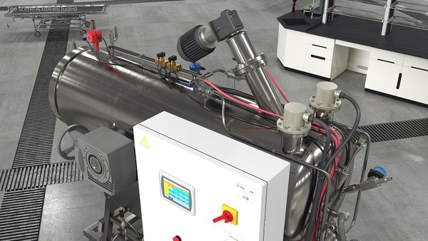 modelo 3d Máquina de hidrólisis alcalina - TurboSquid 2155586