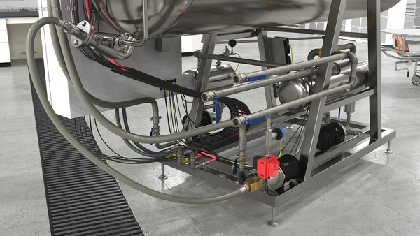modelo 3d Máquina de hidrólisis alcalina - TurboSquid 2155586