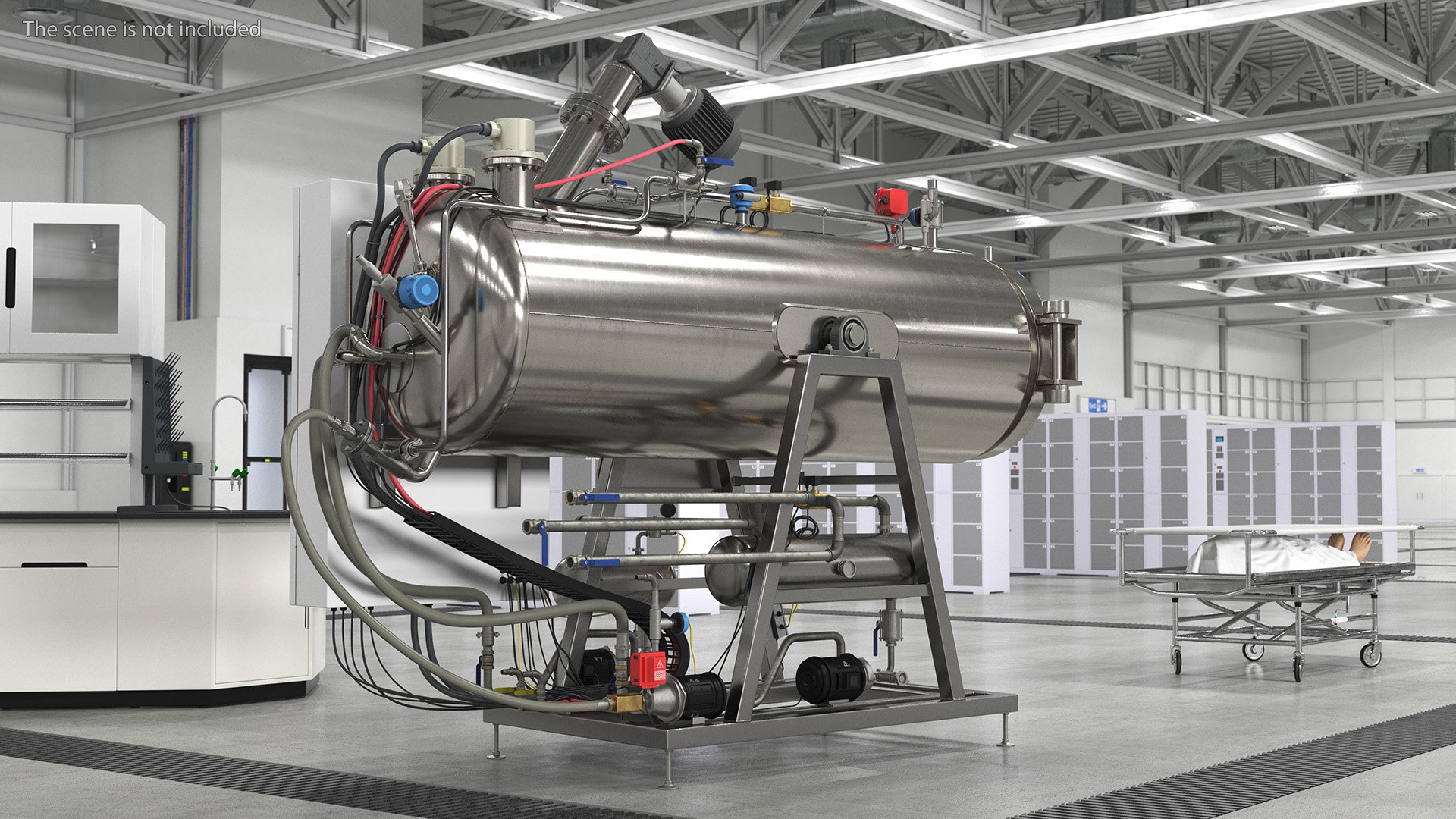 Alkaline Hydrolysis Machine Model - TurboSquid 2155586