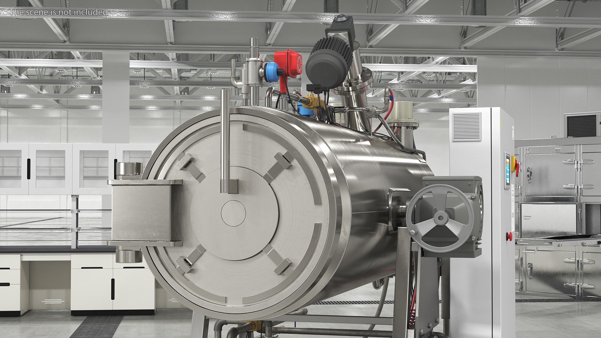 Alkaline Hydrolysis Machine Model - TurboSquid 2155586