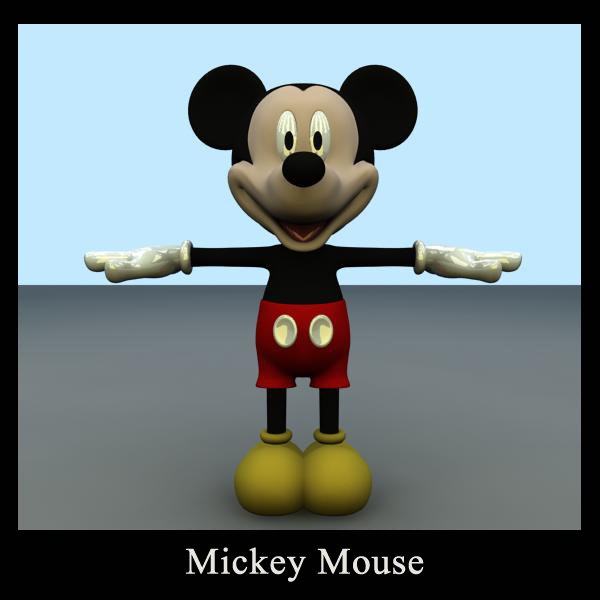 mickey mouse fbx