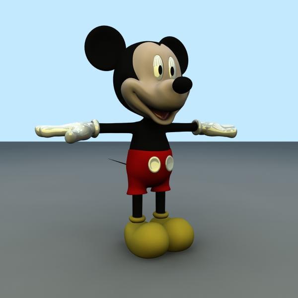 mickey mouse fbx