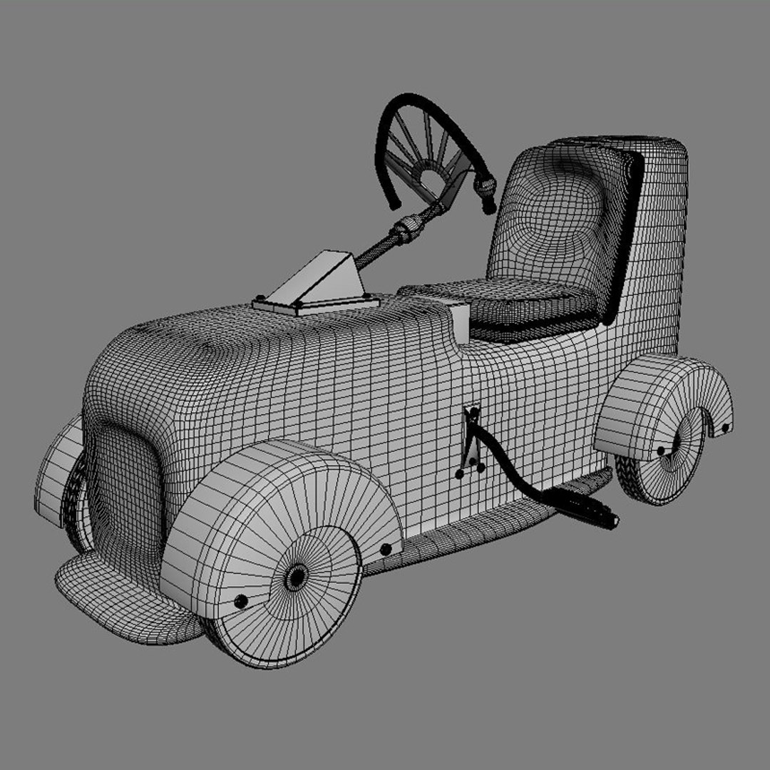 Toy Car 3d Model