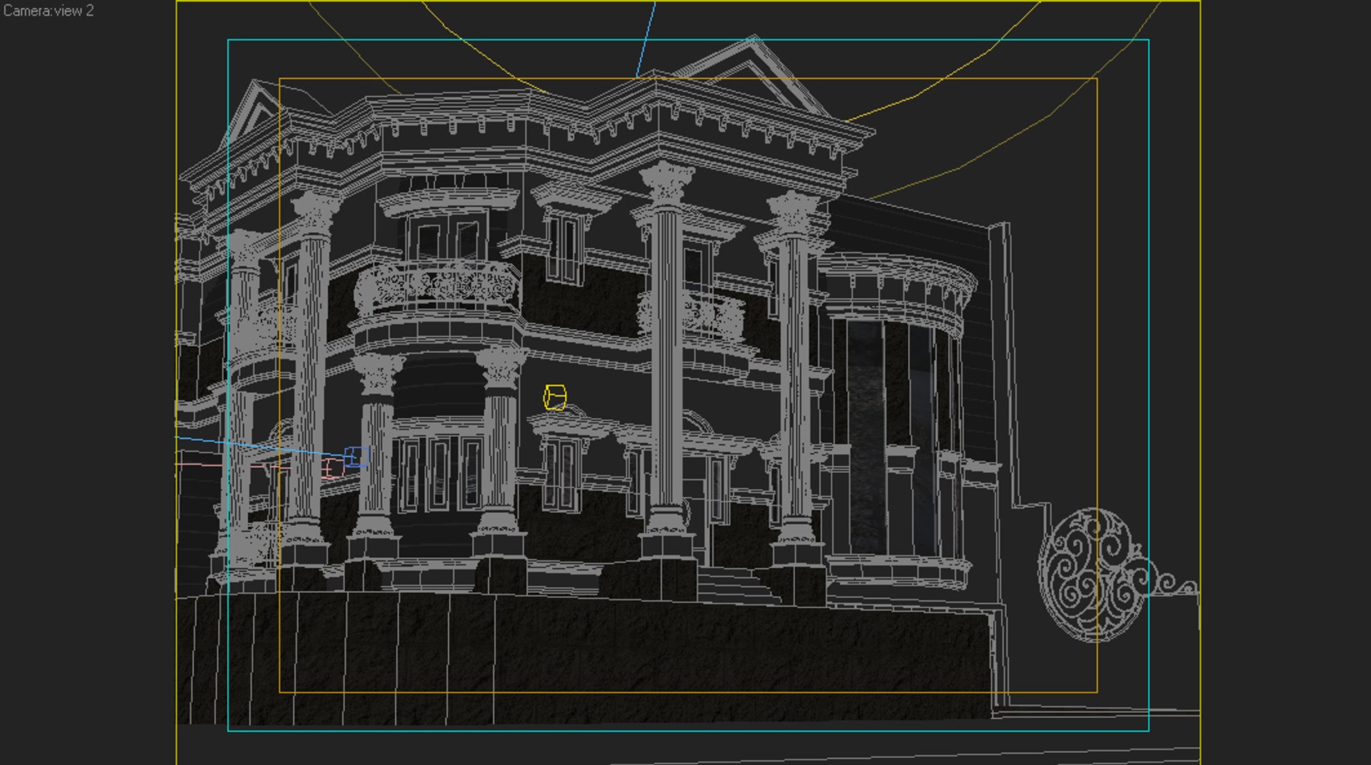 Classic House Design 3d Model
