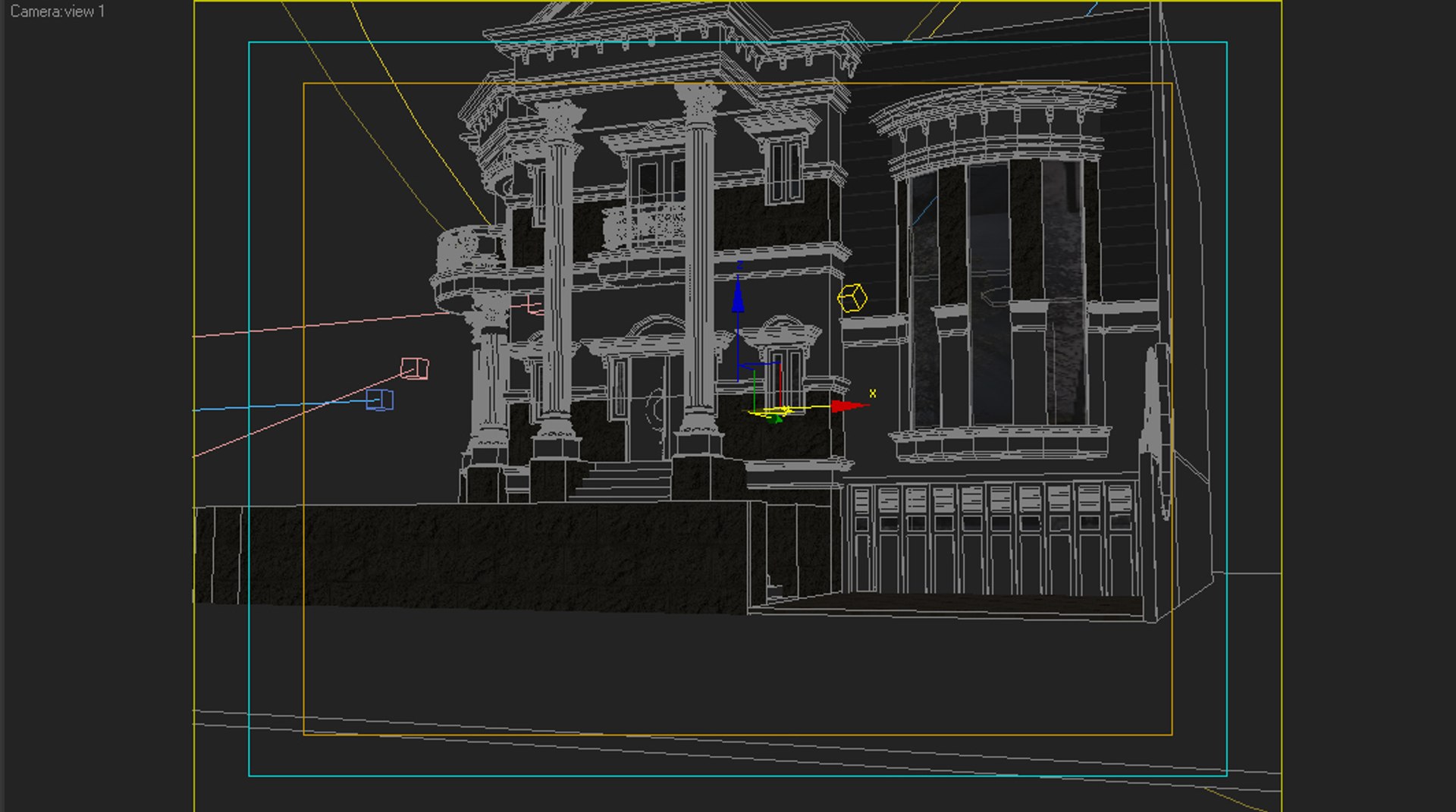 Classic House Design 3d Model