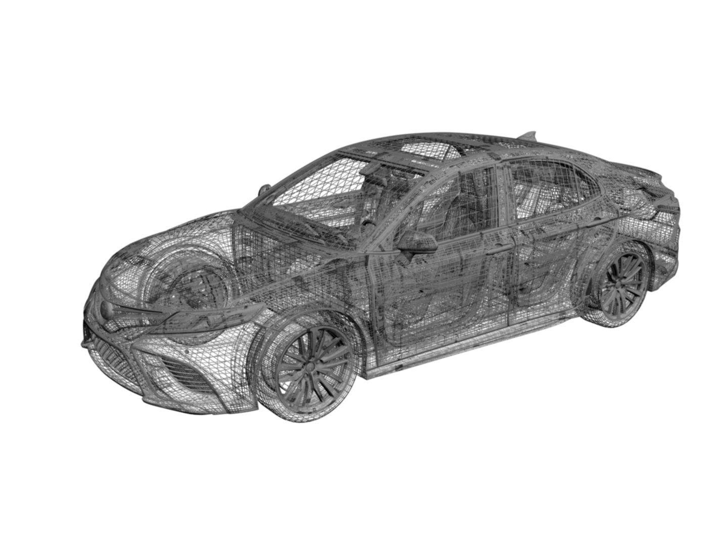 3D Camry Car Model - TurboSquid 1450427