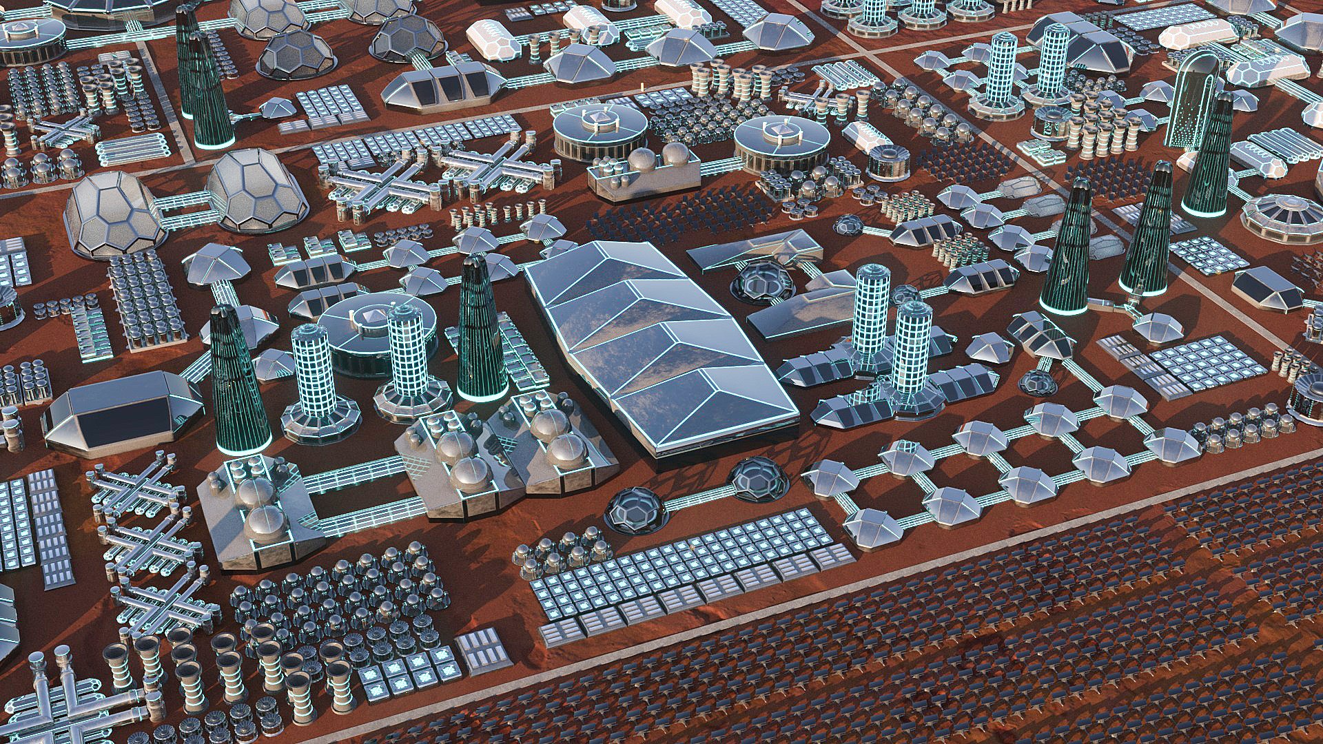 Martian Base 3D - TurboSquid 1966772