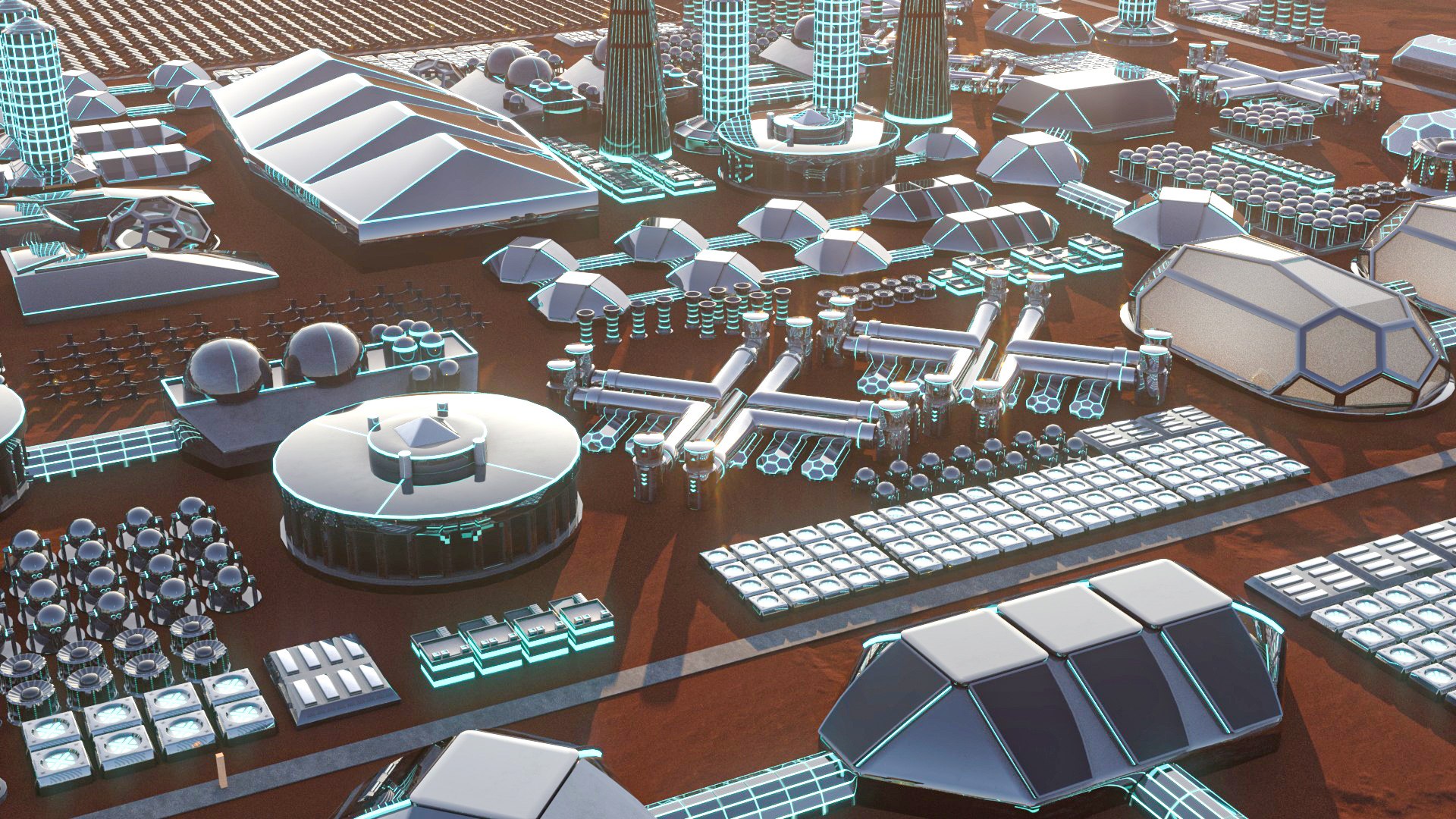 Martian Base 3D - TurboSquid 1966772