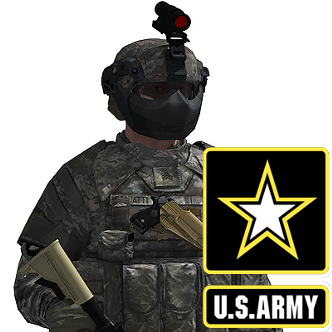 Army Infantry Iotv 3d Max