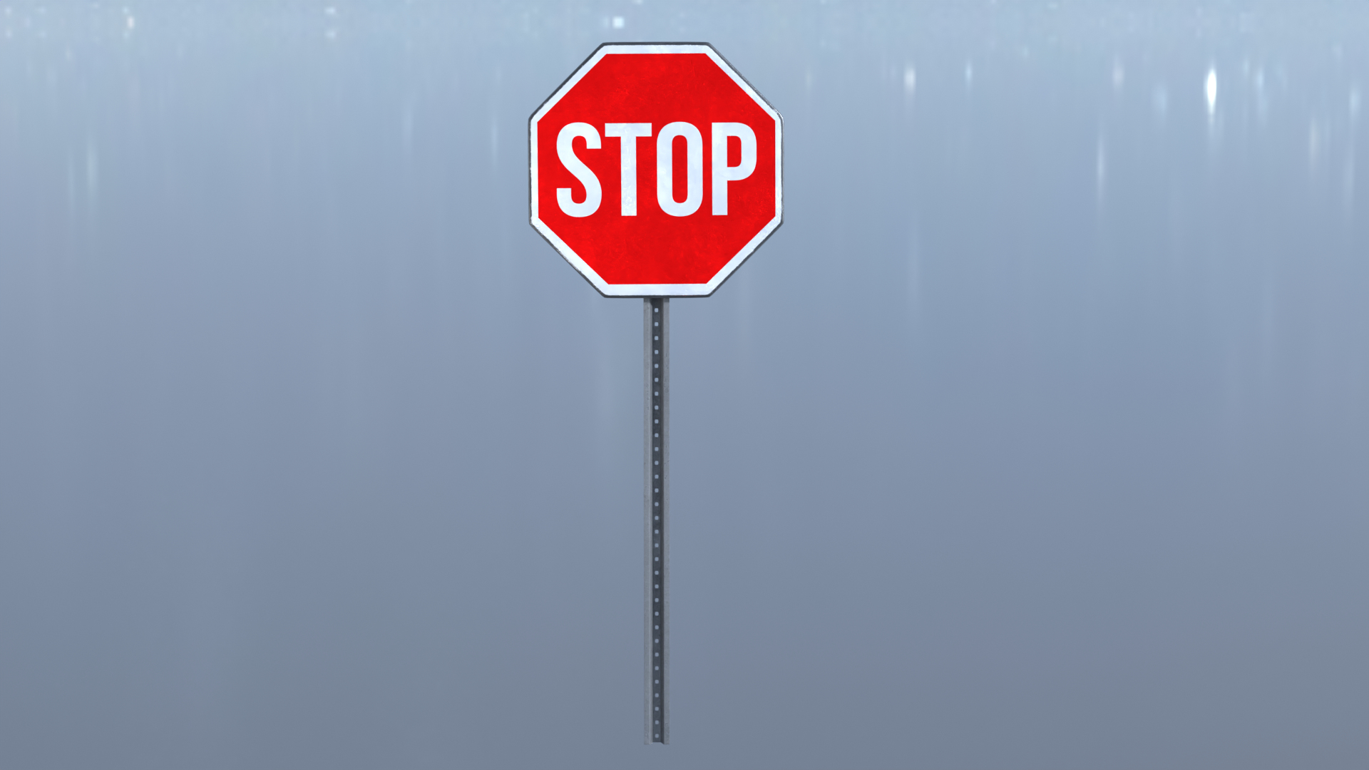 Stop Sign 3D Model - TurboSquid 2182136