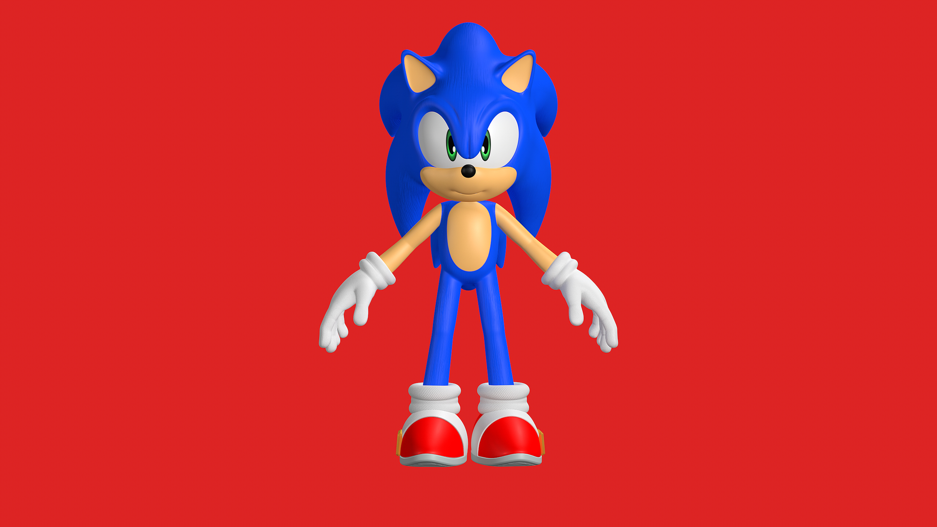 Cinematic Sonic the Hedgehog Character 8K model - TurboSquid 2119297