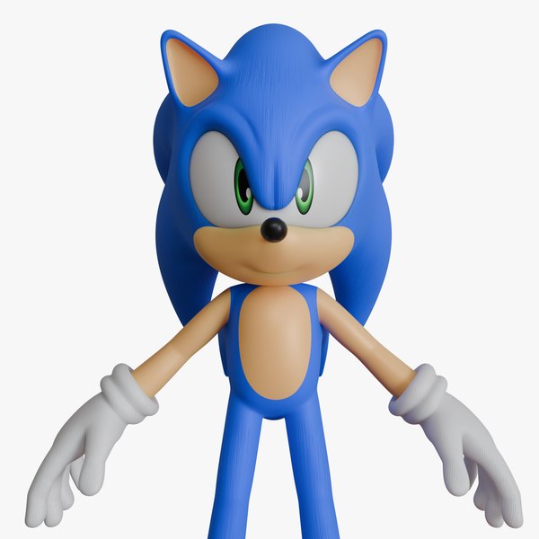 Free 3D Sonic Models | TurboSquid