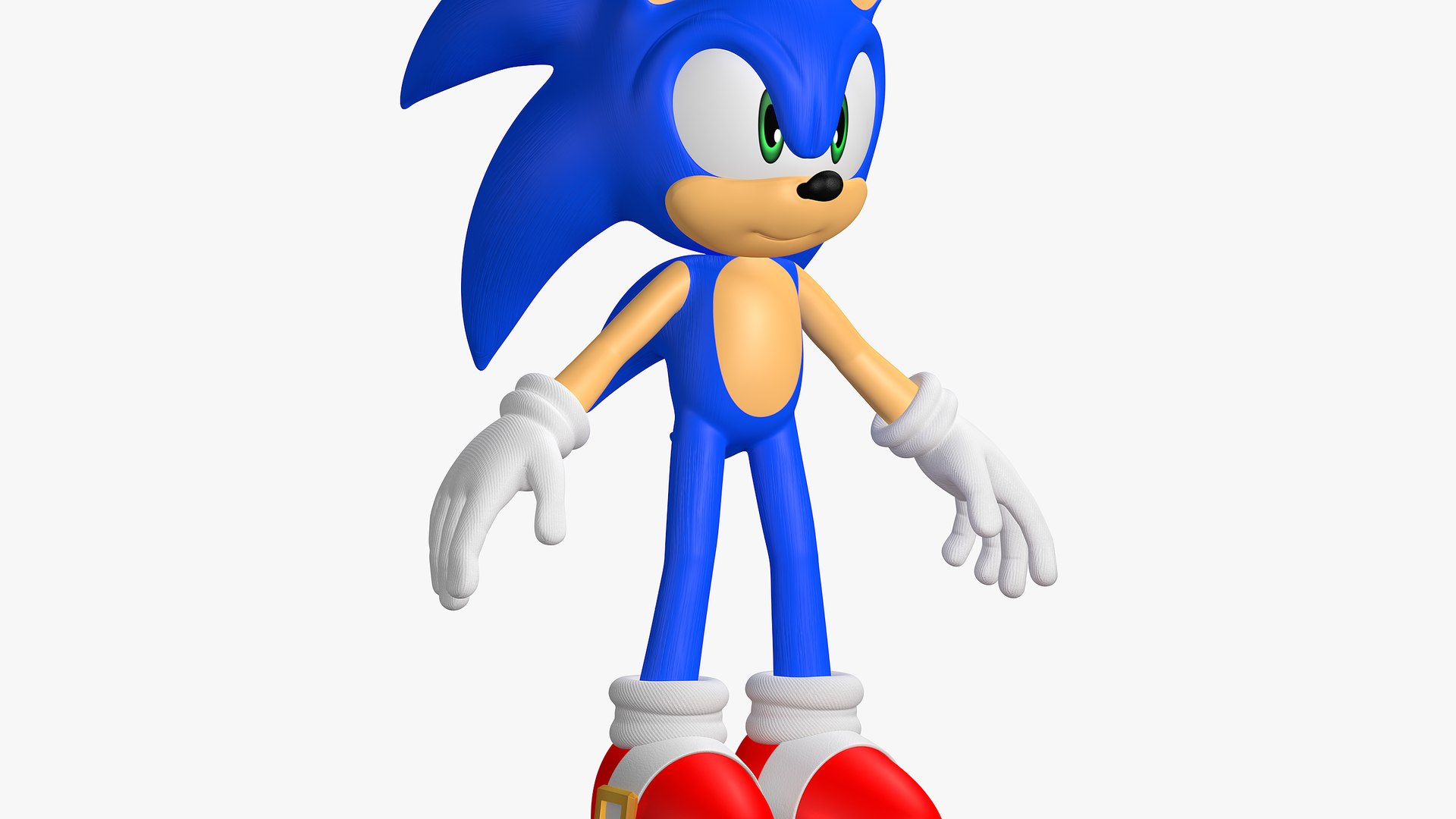 Cinematic Sonic the Hedgehog Character 8K model - TurboSquid 2119297
