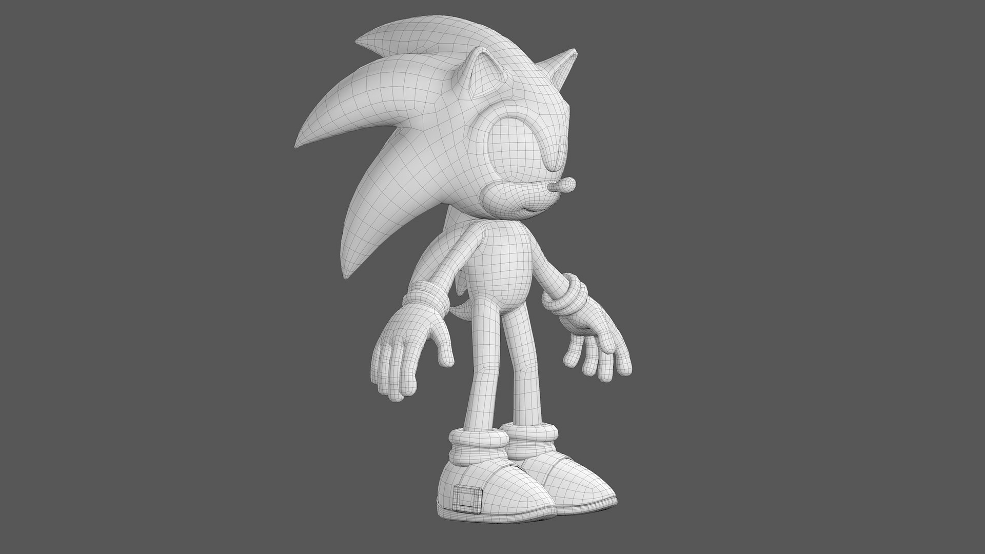 Cinematic Sonic the Hedgehog Character 8K model - TurboSquid 2119297