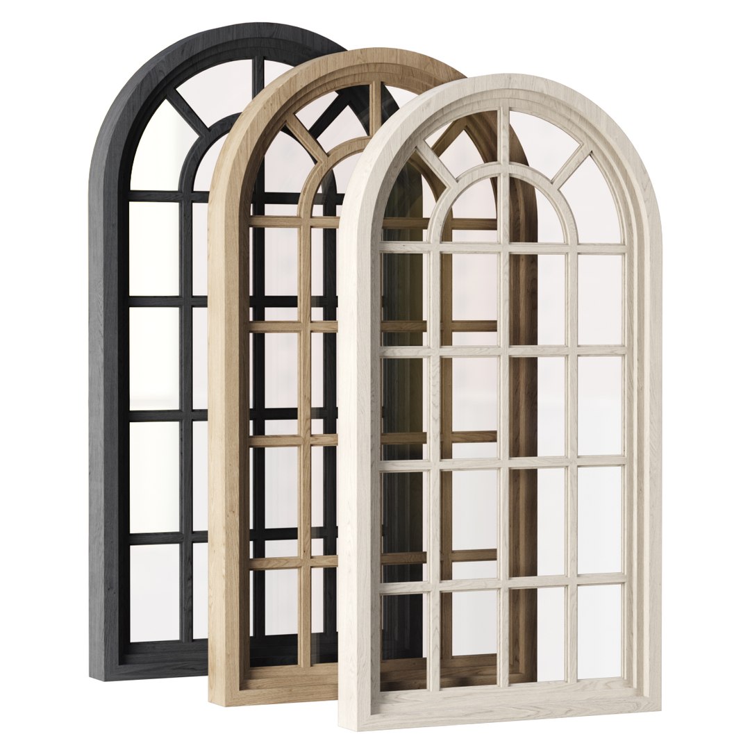 3D Arch Windows V5 Model - TurboSquid 1819706