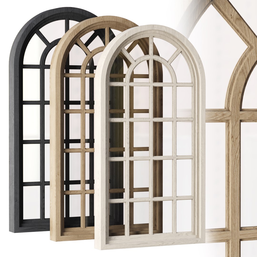 3D Arch Windows V5 Model - TurboSquid 1819706