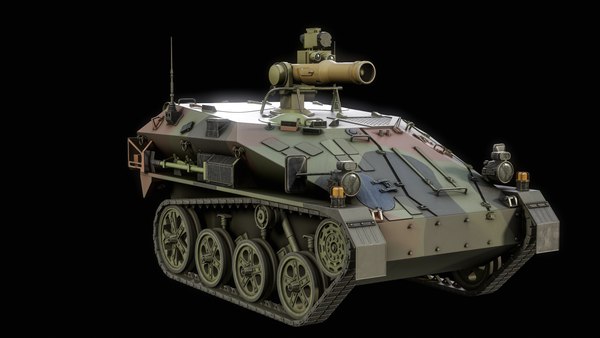 modelo 3d Colección Wiesel 2 y Wiesel A2 TOW AWC PBR - TurboSquid 2171185