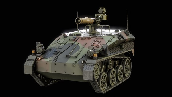 modelo 3d Colección Wiesel 2 y Wiesel A2 TOW AWC PBR - TurboSquid 2171185