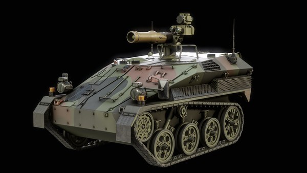 modelo 3d Colección Wiesel 2 y Wiesel A2 TOW AWC PBR - TurboSquid 2171185