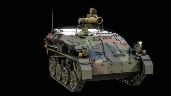 modelo 3d Colección Wiesel 2 y Wiesel A2 TOW AWC PBR - TurboSquid 2171185