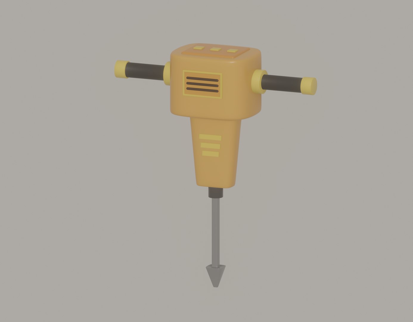 Jackhammer 3D Model - TurboSquid 2196704