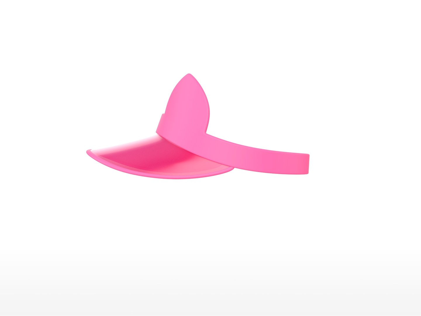 Hat010 Cat Visor Cap 3D Model - TurboSquid 1993999