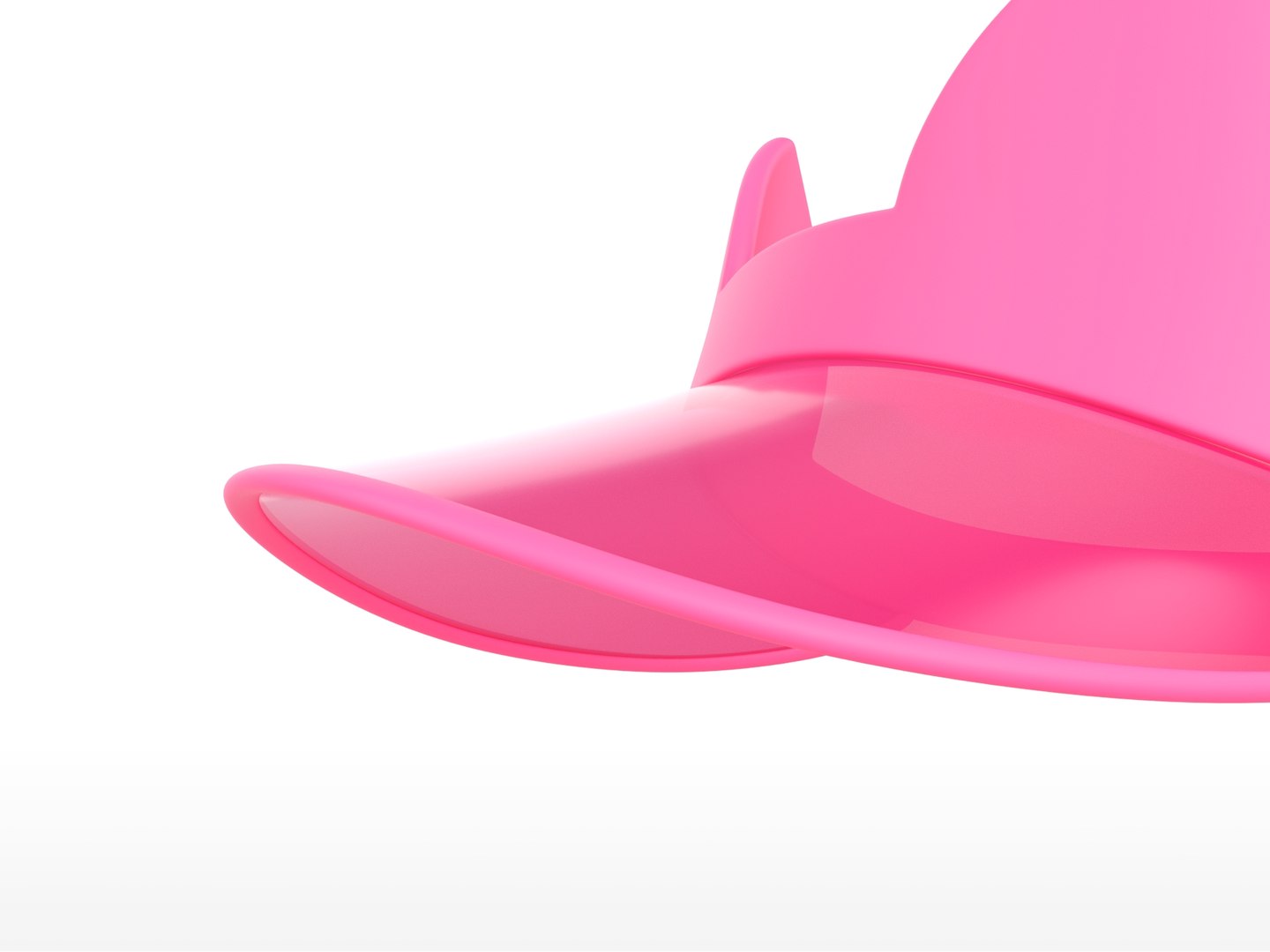 Hat010 Cat Visor Cap 3D Model - TurboSquid 1993999
