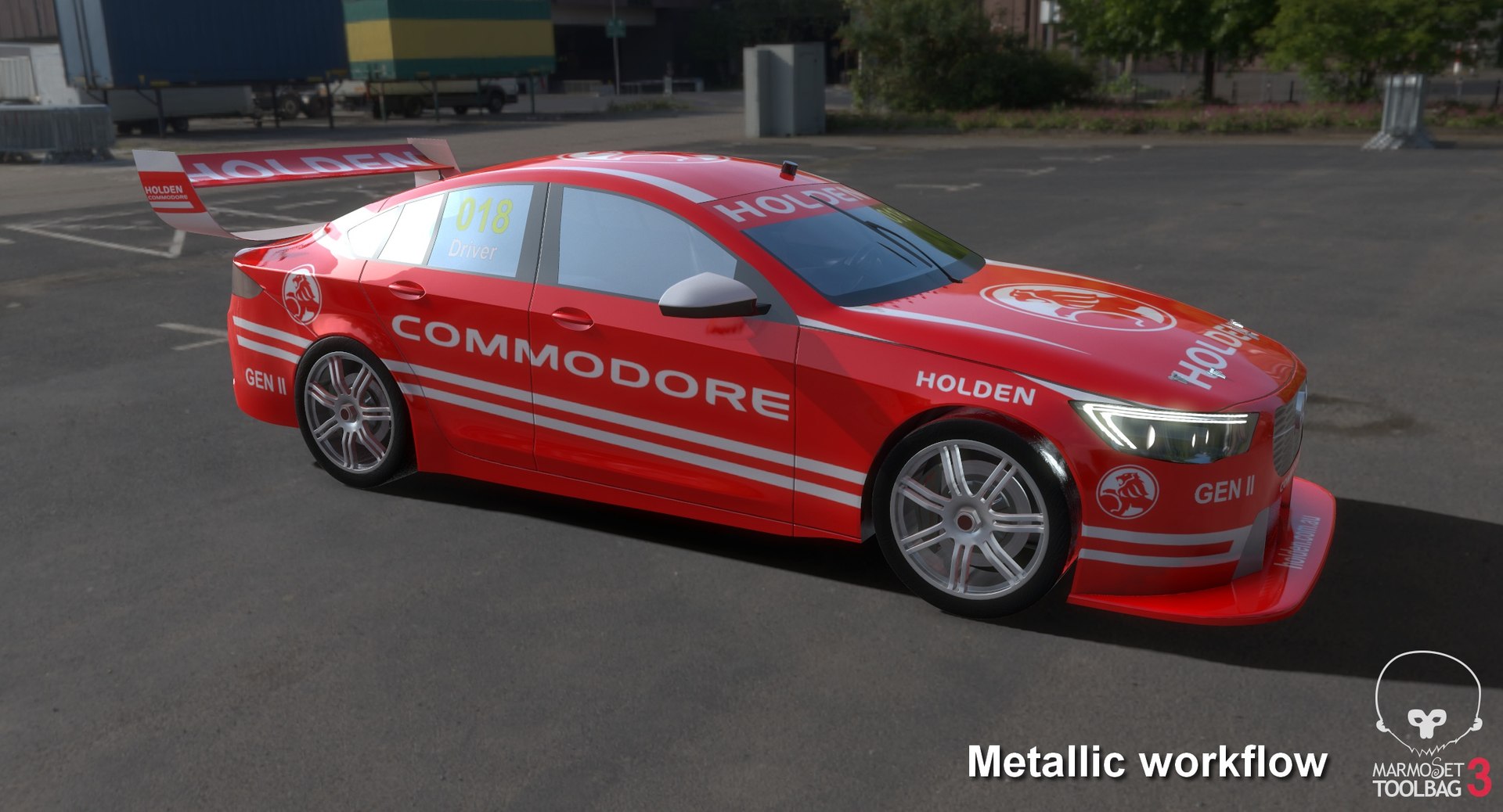3D generic holden zb commodore - TurboSquid 1344562