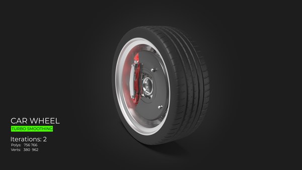 3D model Wheel - TurboSquid 1734688