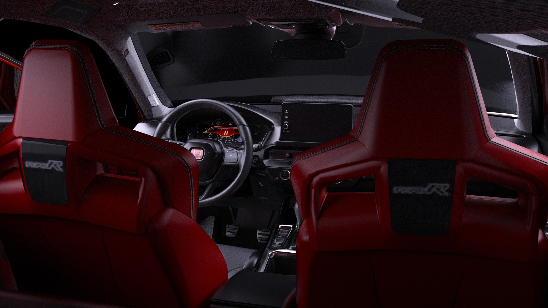 Honda Civic Type R FL5 2023 3D Model - TurboSquid 2370047