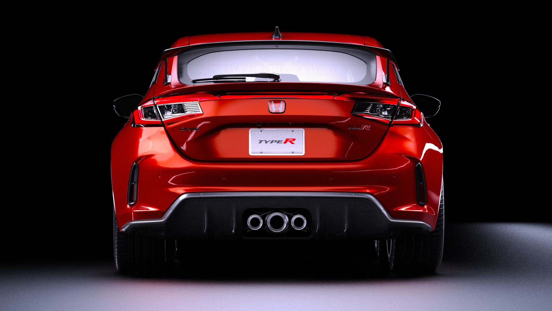 Honda Civic Type R FL5 2023 3D Model - TurboSquid 2370047