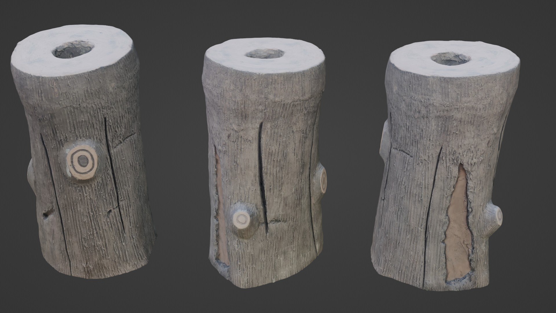 Log Stylized 3D Model - TurboSquid 2330039